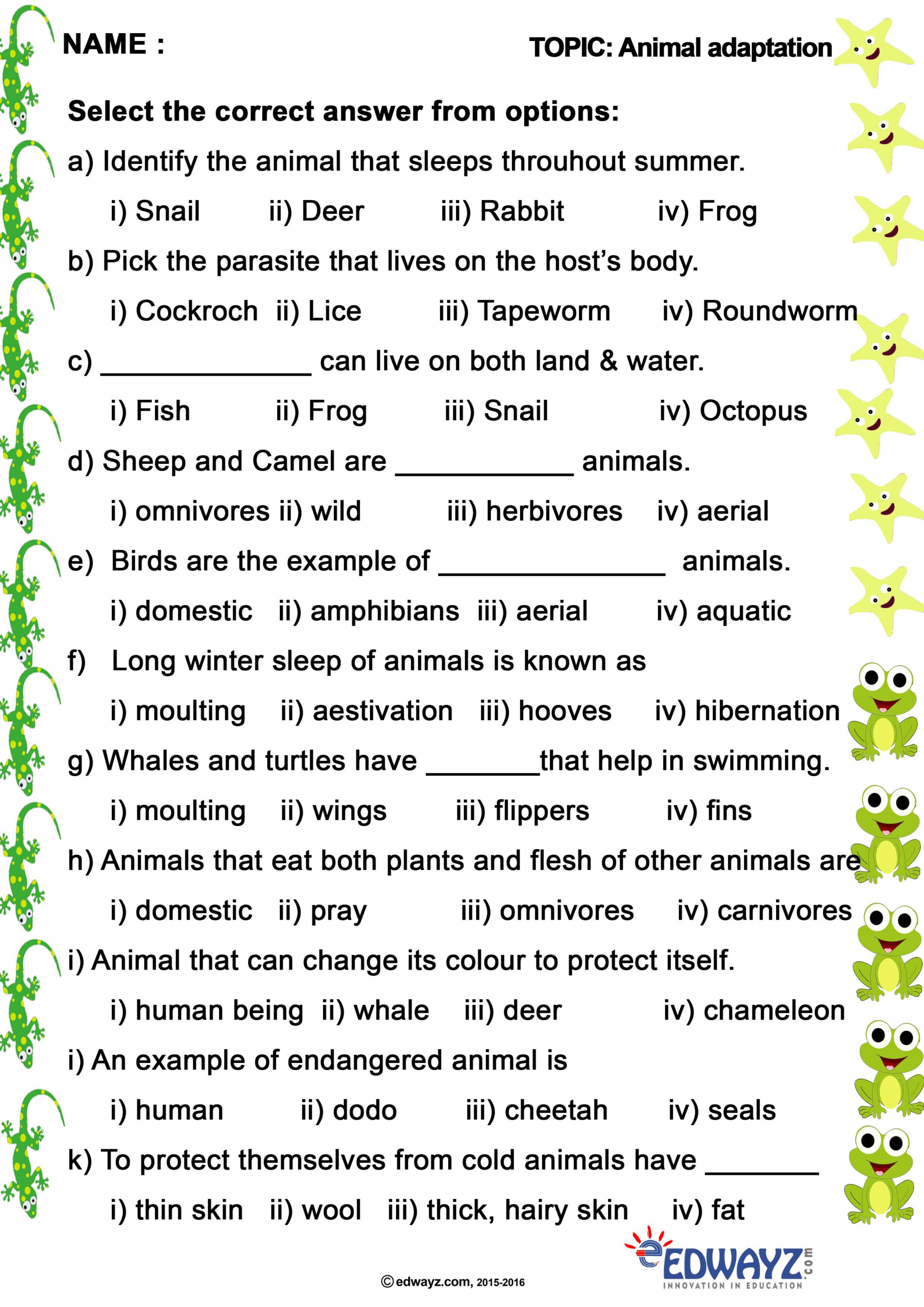 Science Habitat Worksheets Grade 4 A Worksheet Blog - Scienceworksheets.net Science Habitat Worksheets Grade 4 A Worksheet Blog - Scienceworksheets.net